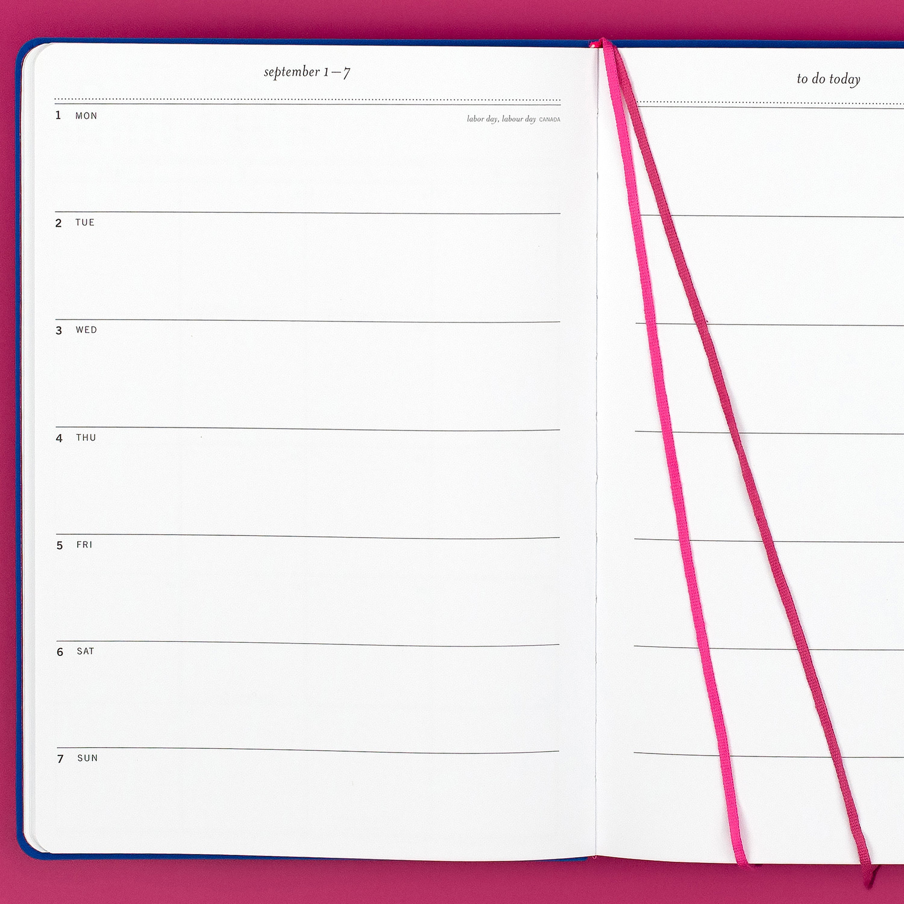 HORIZONTAL WEEK PLANNERS | laurel denise