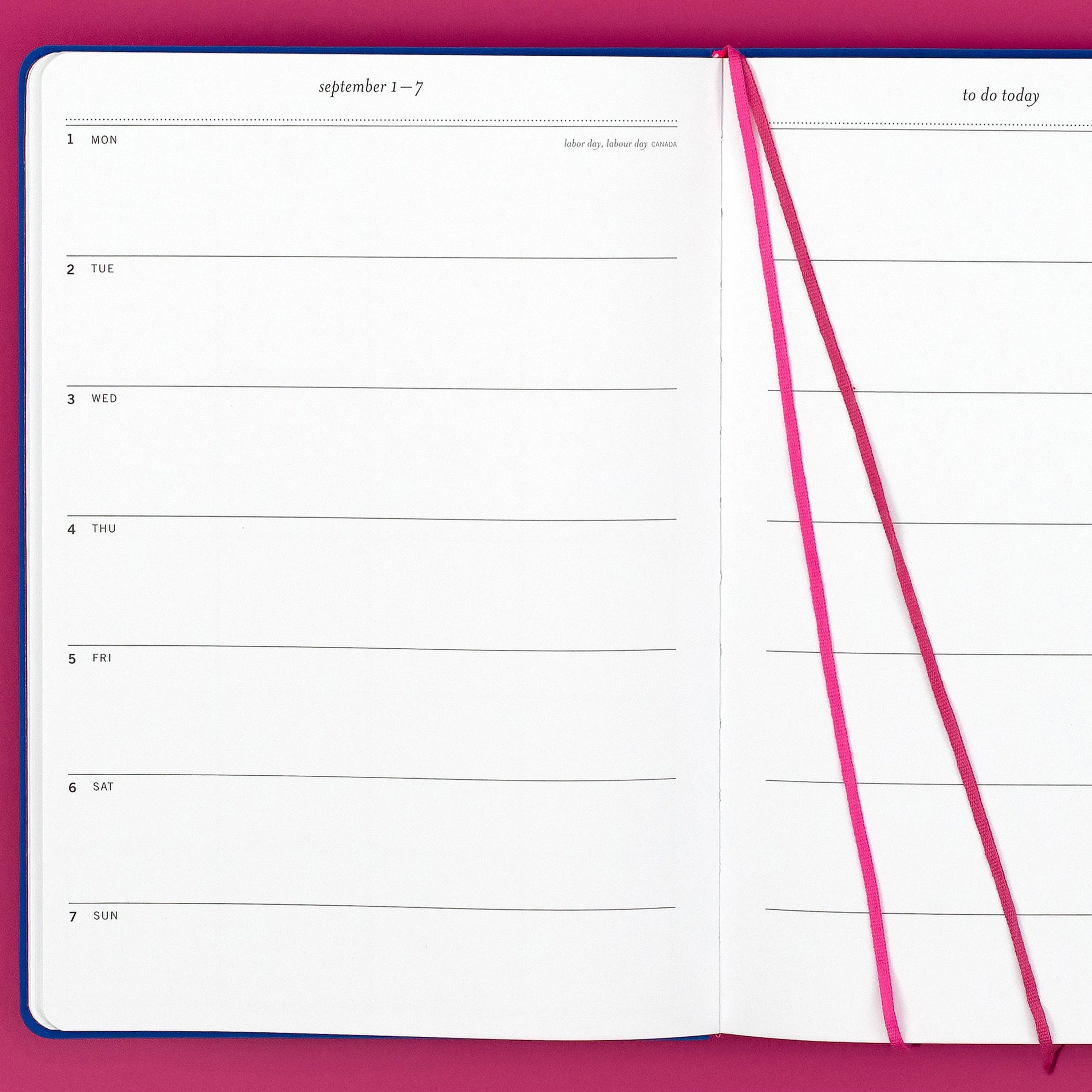 Laurel Denise Mae Planner – Horizontal Weekly Layout with Lists ...