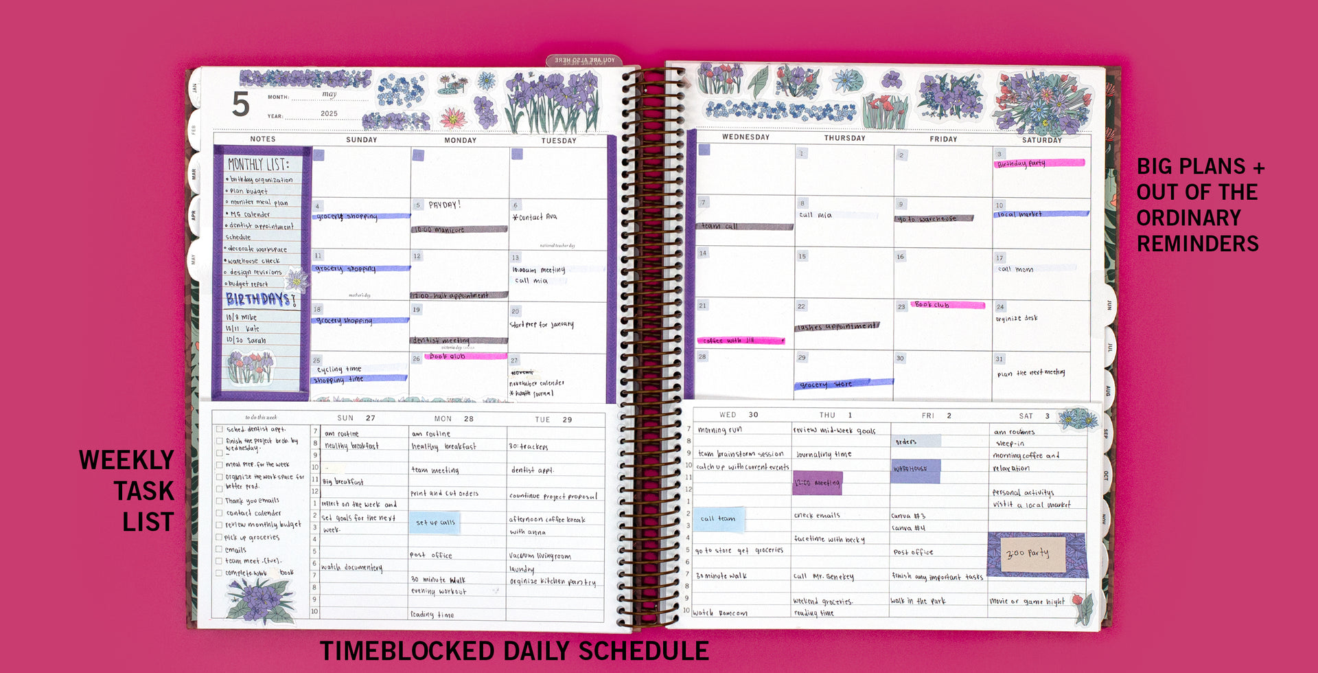 Creative and Functional Planner Layout: Laurel Denise Portrait Planner ...