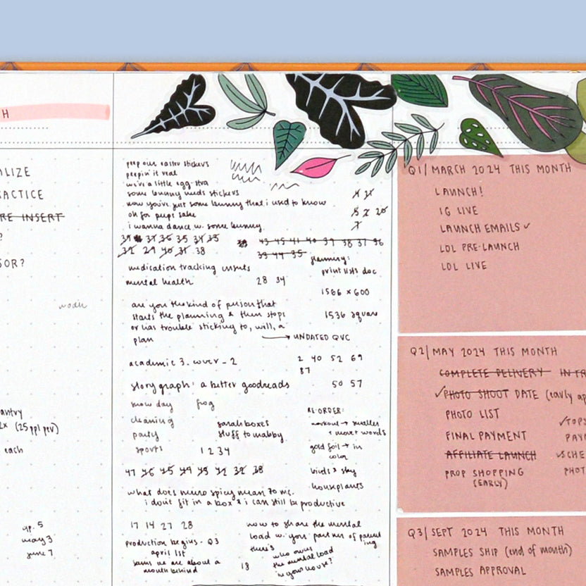 Project Planner for Entrepreneurs | Perfect for Product-Based Businesses | laurel denise