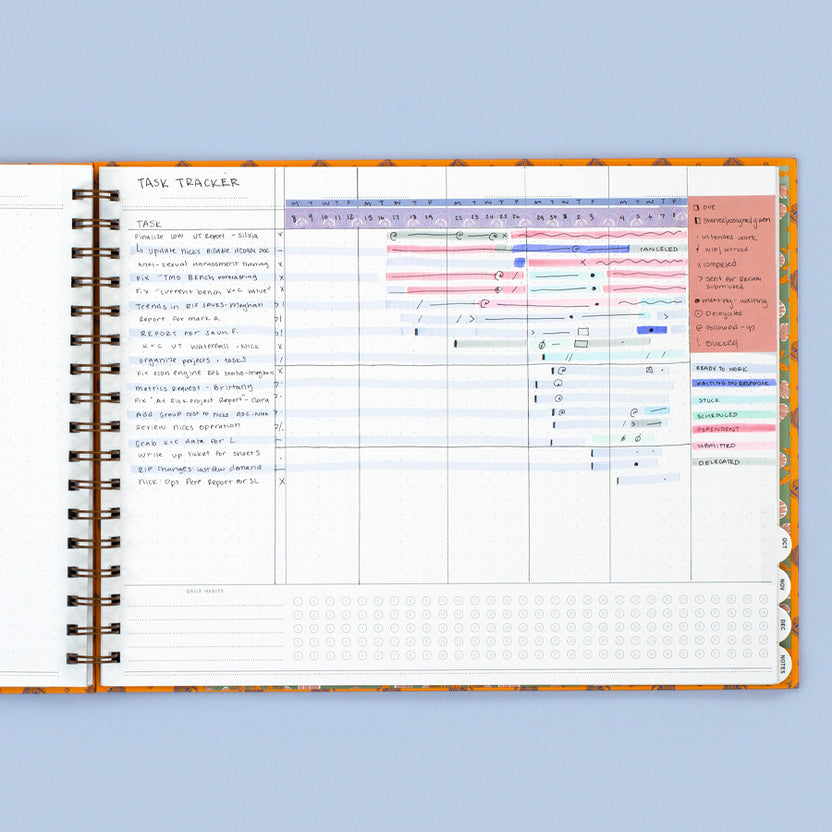 How a Corporate Girl Boss Uses Her 4-Column Laurel Denise Planner ...