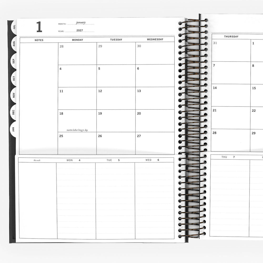 Laurel Denise The Scout Portrait Planner – Vertical Weekly & Monthly ...