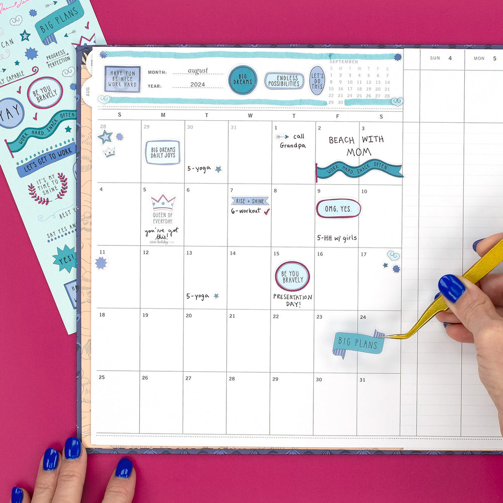 Planner Girl Sticker Pack – Fun & Cheeky Planning Stickers by Laurel ...