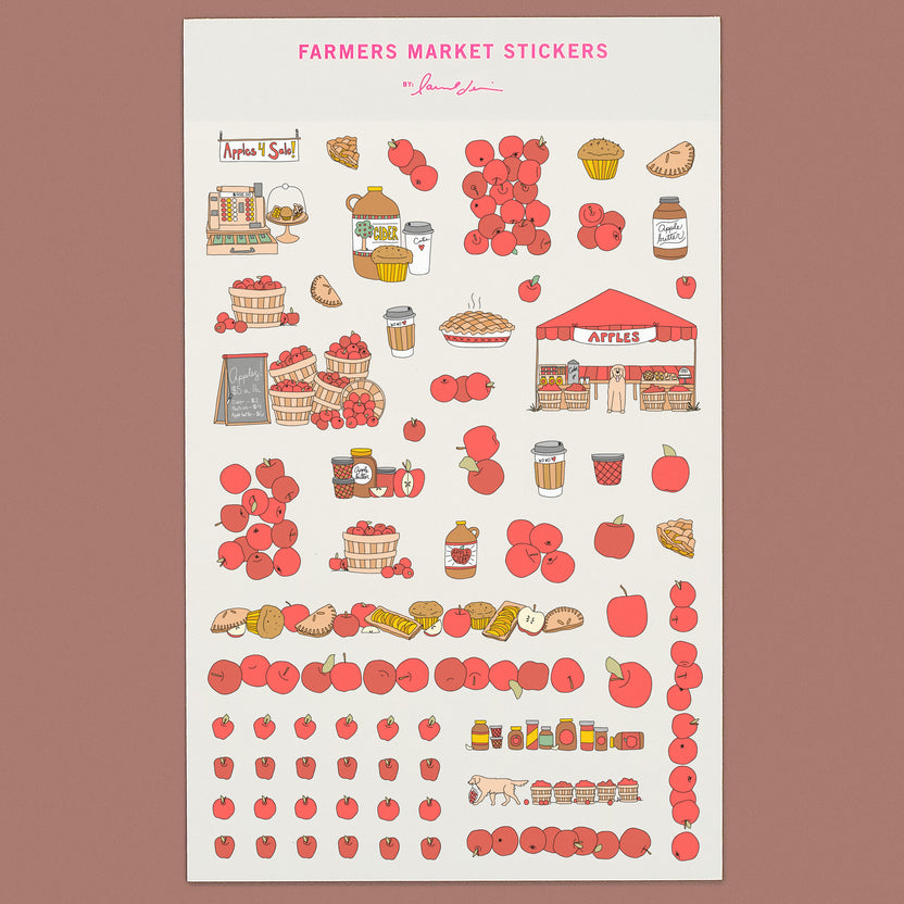 Farmer's Market Stickers | laurel denise