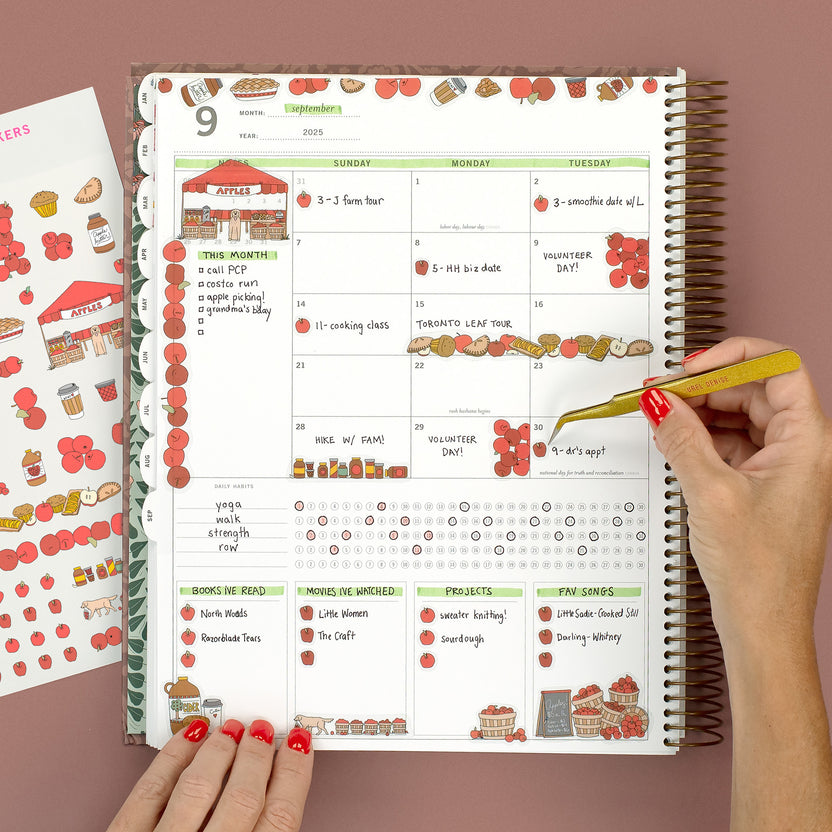 Farmer's Market Stickers | laurel denise